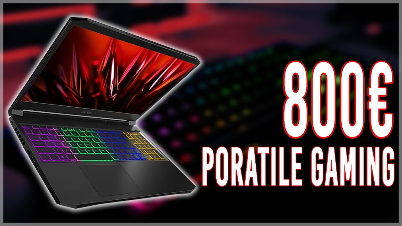 MIGLIORE PC PORTATILE da GAMING a 800€ | 2021 - YouTube
