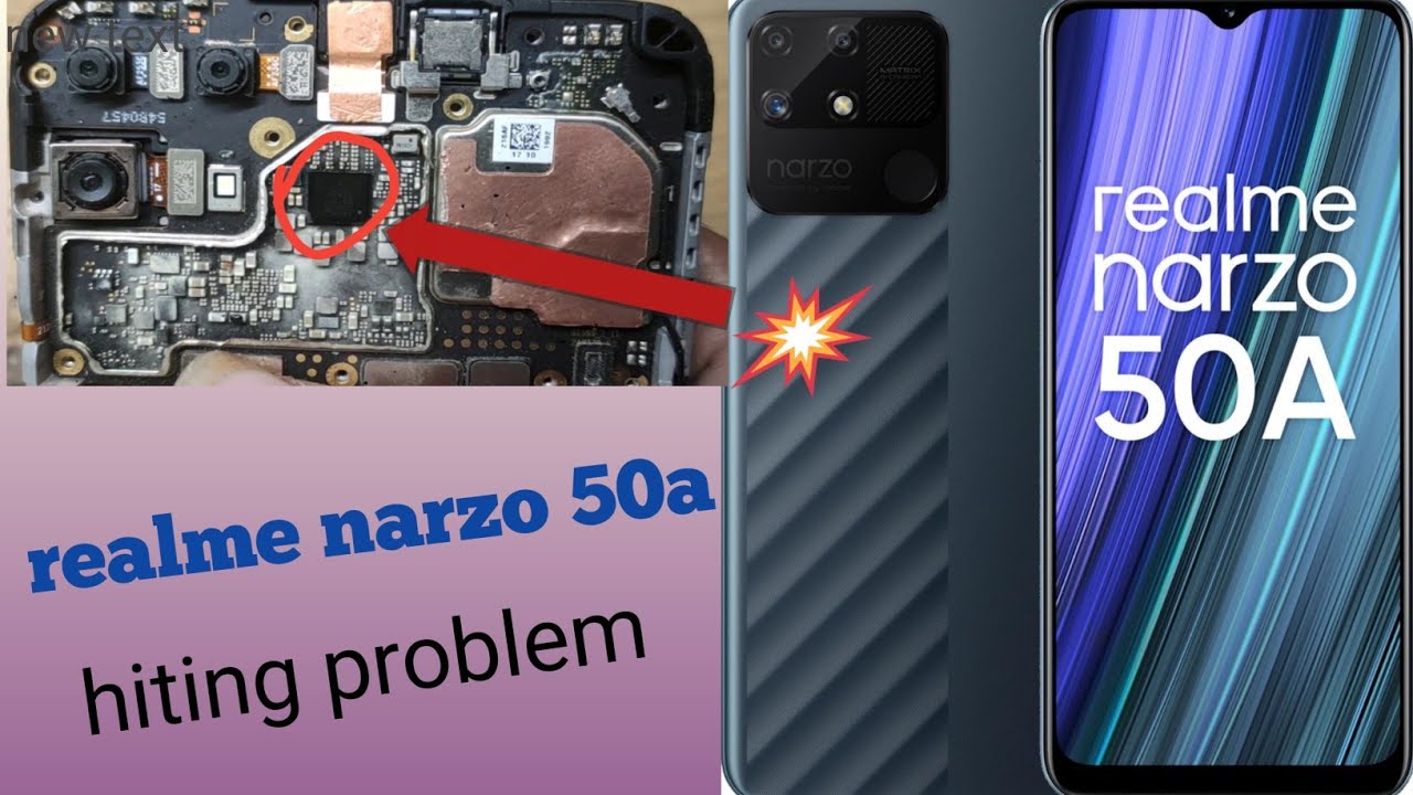 Realme Narzo 50a Heating Problem || Narzo 50a short solution - YouTube