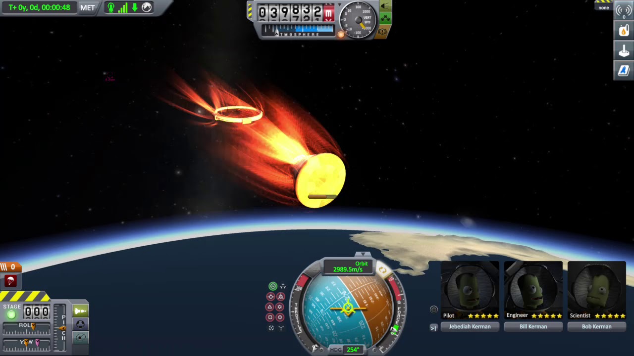 Close Call ~ Kerbal Space Program - YouTube