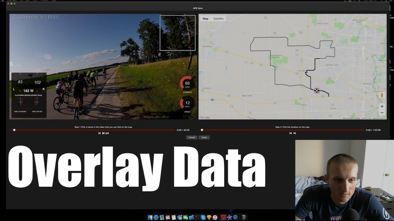 How to Overlay Data on Video | Garmin Virb Edit | My Workflow - YouTube