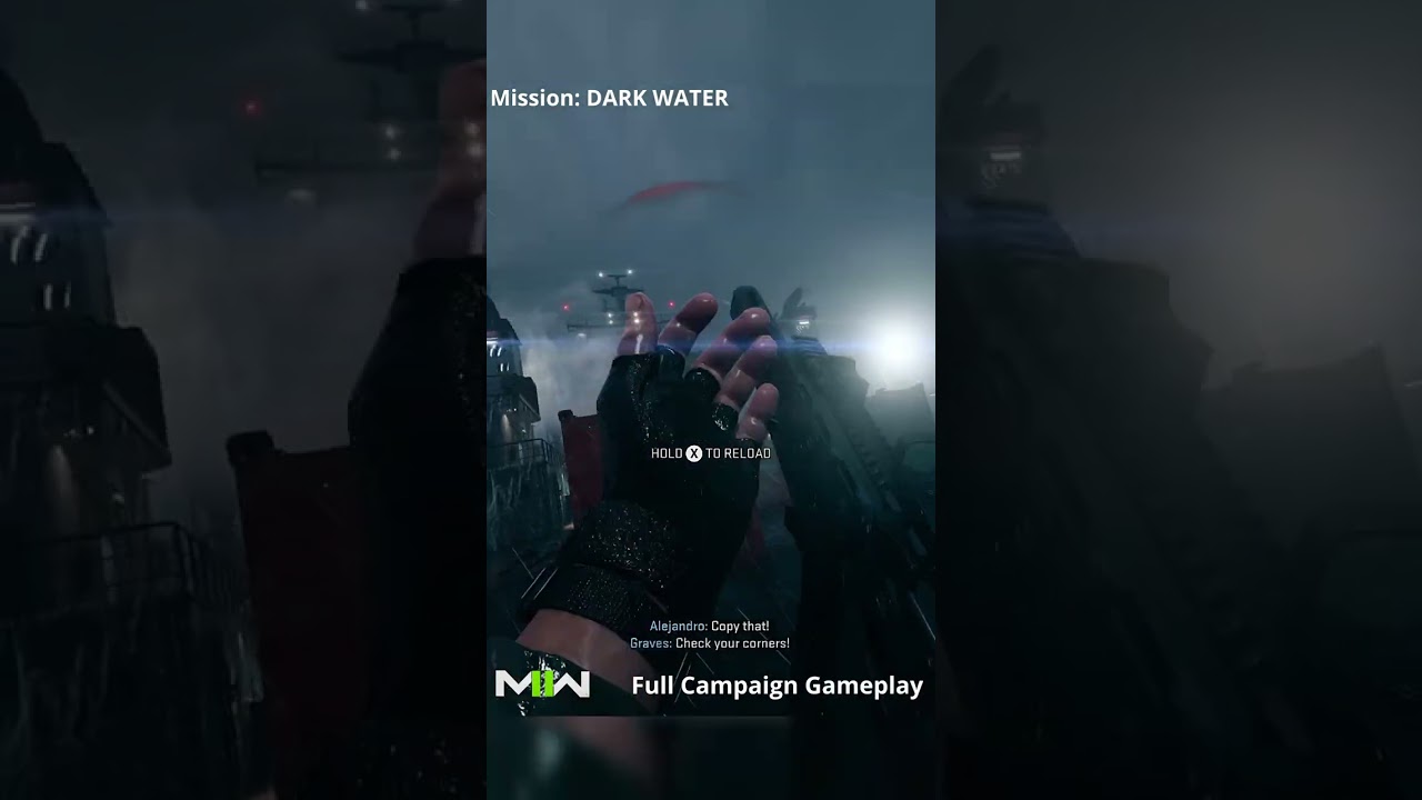 MW2 Campaign | Mission: DARK WATER - YouTube