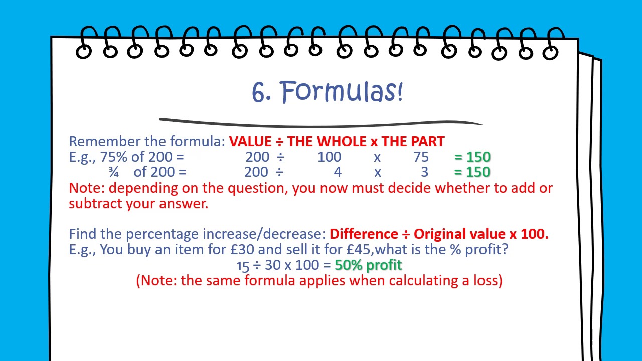 Maths exam tips - YouTube