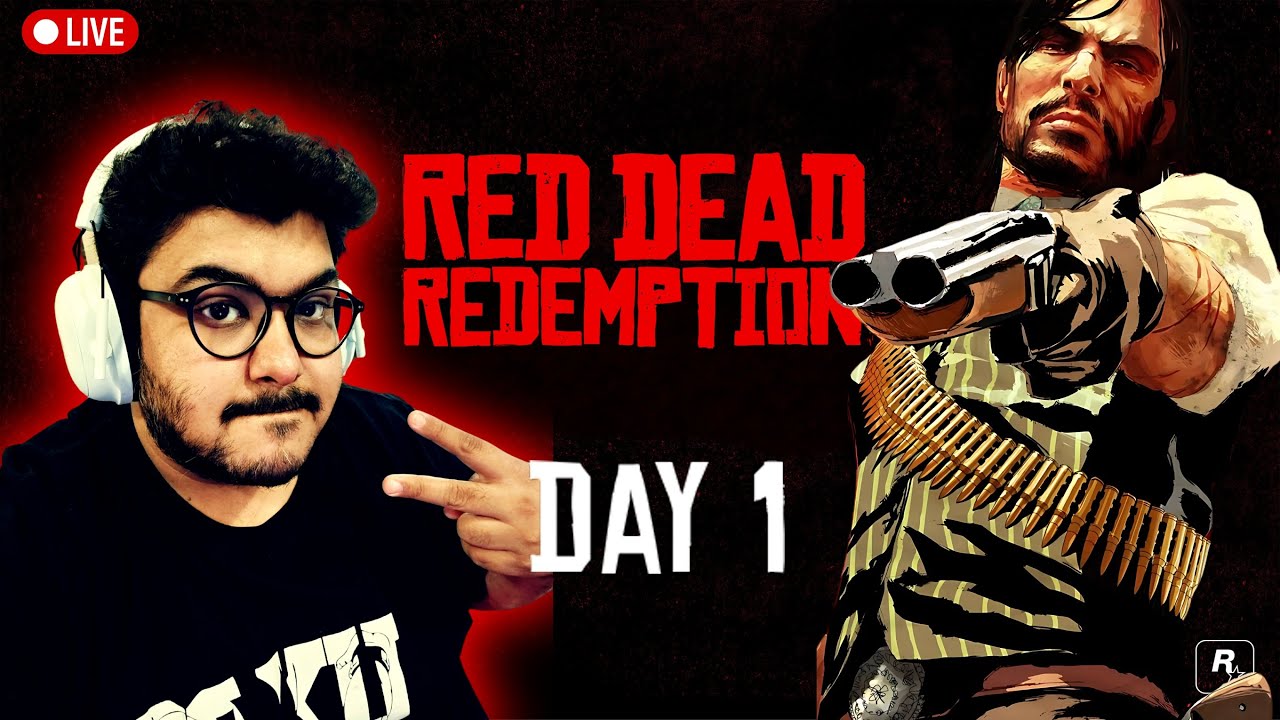 JORDAN Plays Red Dead Redemption 1 - [LIVE] - Lets Play Through The ...