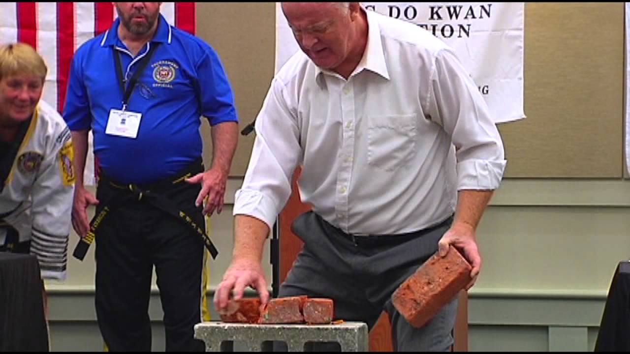 Is this Sr. Grandmaster Sell's Last Brick Break? - YouTube