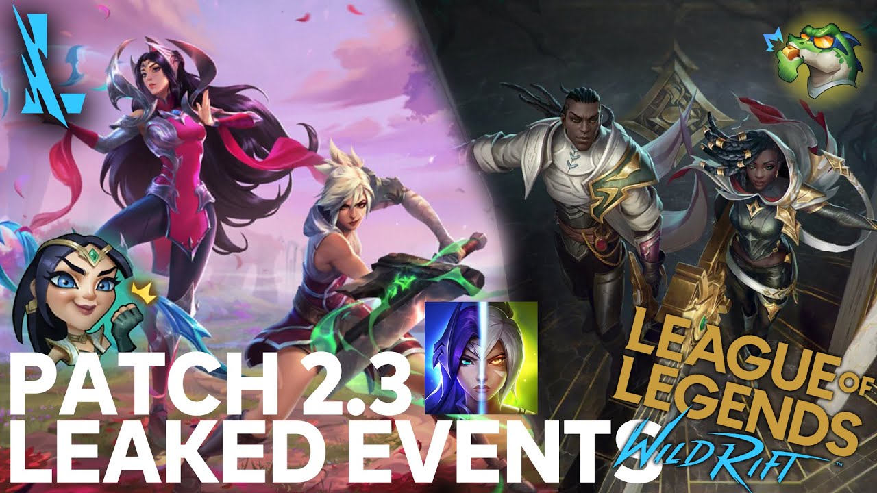 PATCH 2.3 UPCOMING EVENTS AND GOODIES (NEW EMOTES, SKINS & MORE ...