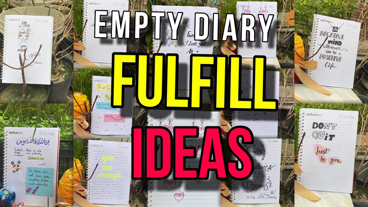 Quotations ( fiza noor fizza)🤩 🫧🎁🎵empty diary fulfill ideas - YouTube