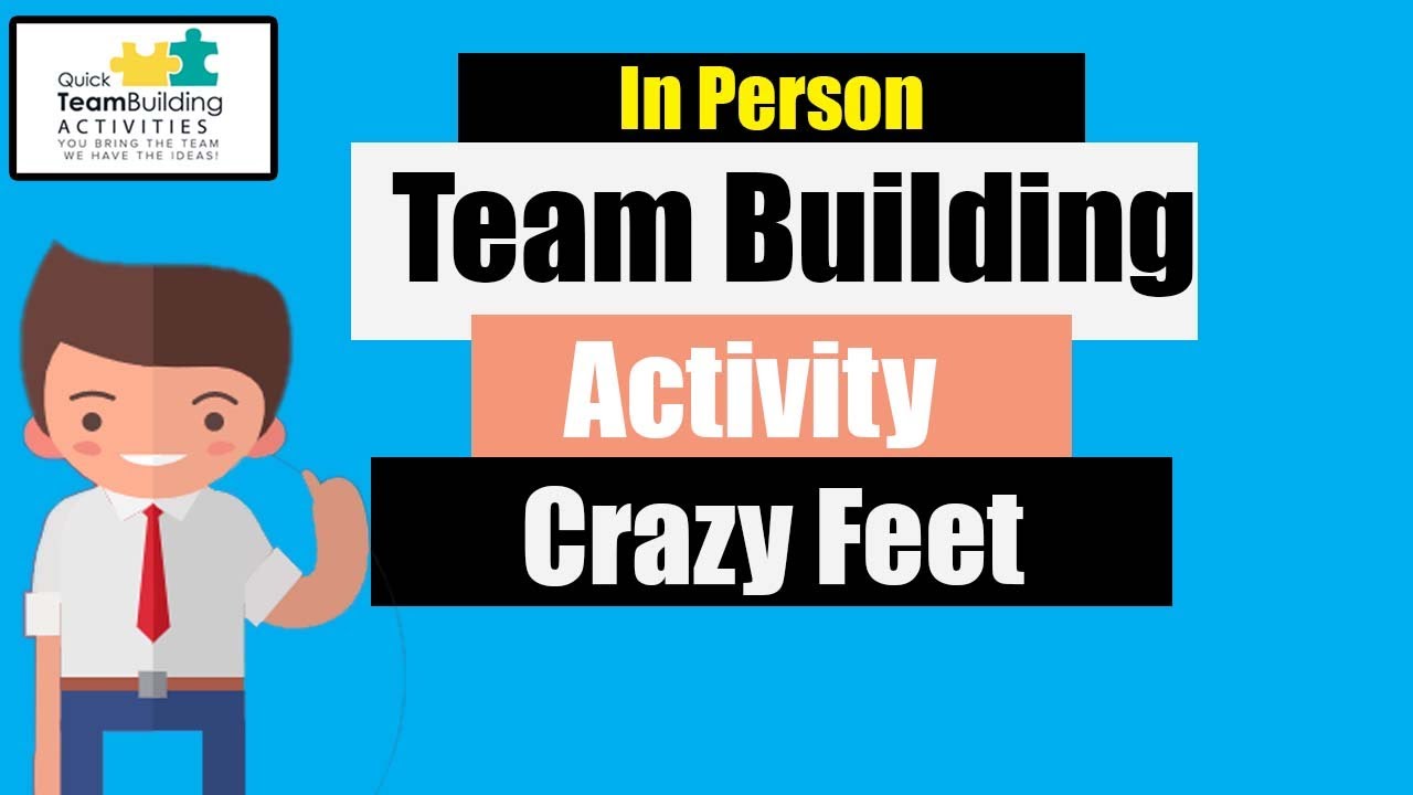 Crazy Feet Team Building Activity - YouTube
