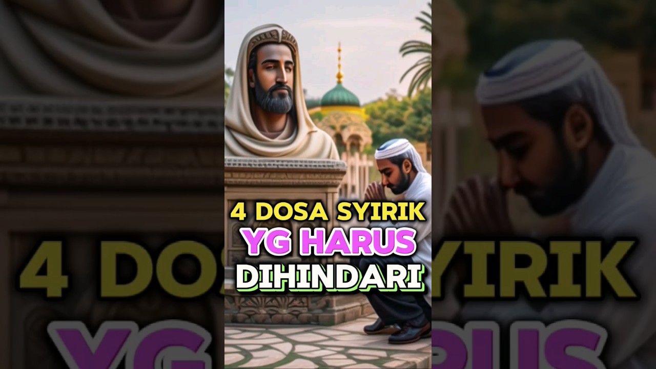 4 Jenis Dosa Syirik, Muslim Wajib Tahu #jenisdosasyirik #dosa #syirik ...