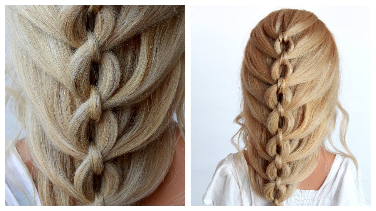 💦🔥 French Chain Braid Tutorial 💦🔥 - YouTube