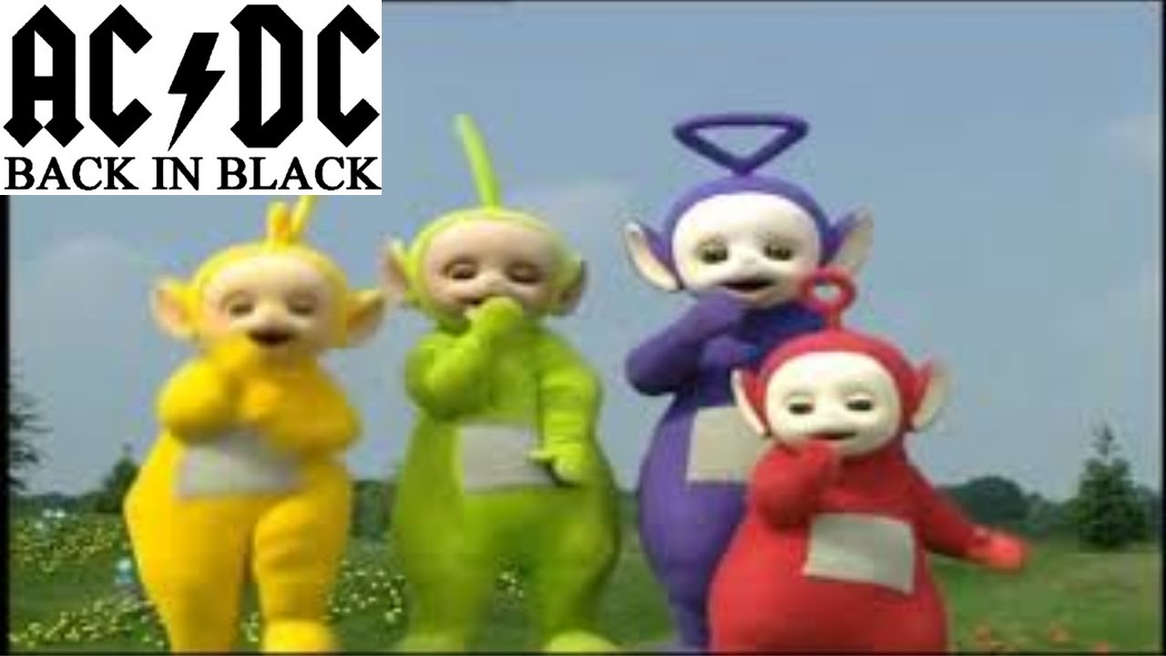 Teletubbies Intro but its AC/DC Back in Black - YouTube
