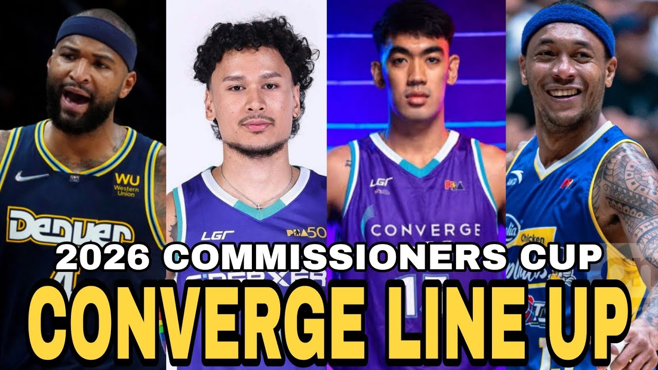 CONVERGE FIBER EXERS LINE UP FOR 2026 PBA COMMISSIONER'S CUP | DEMARCUS ...