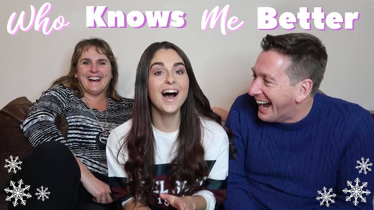 Who Knows Me Better Mum Vs Dad Youtube