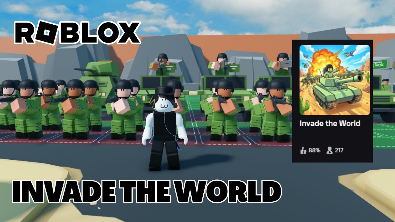 INVADE THE WORLD ROBLOX FIRST LOOK - YouTube
