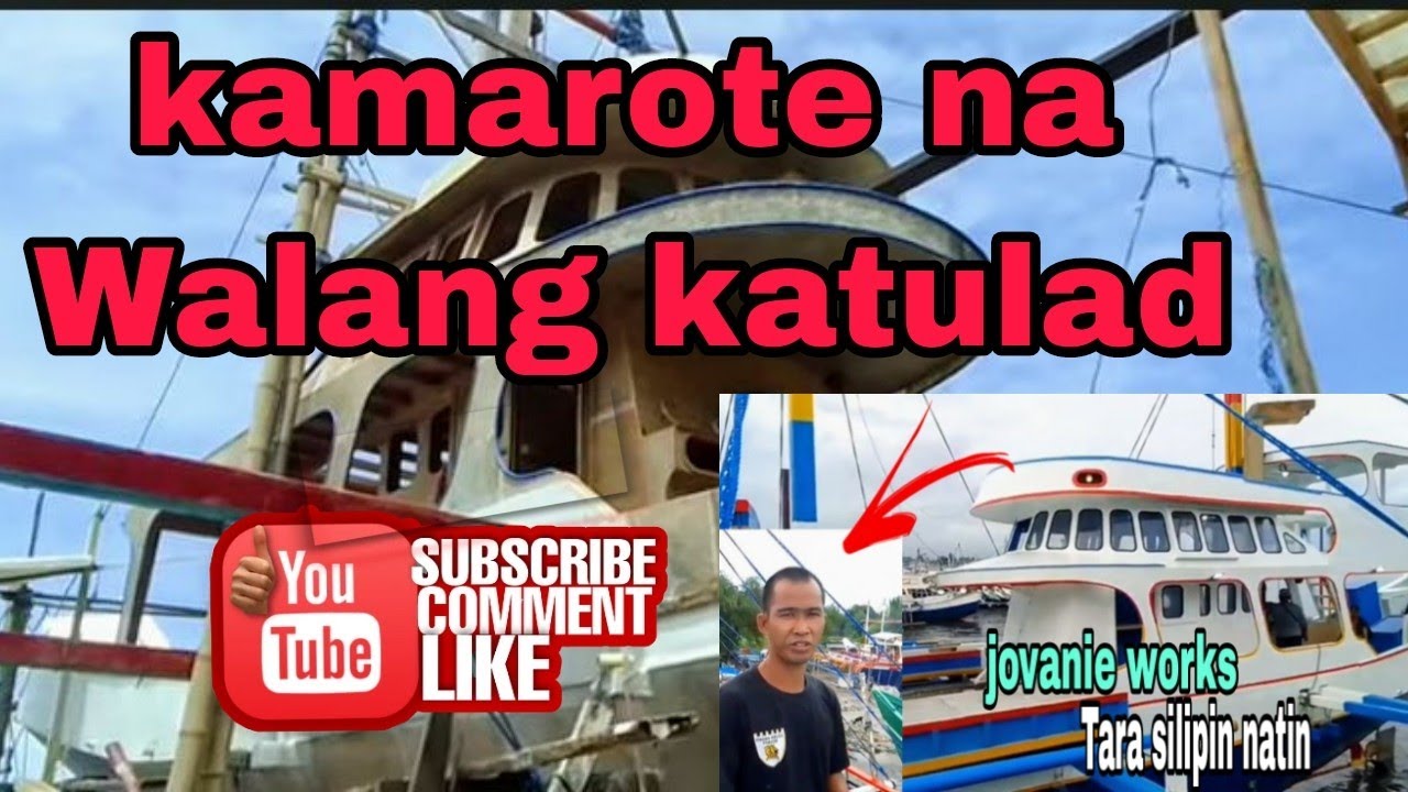 dambuhalang bangka .pinalitan lahat Ng ligason.at kamarote - YouTube