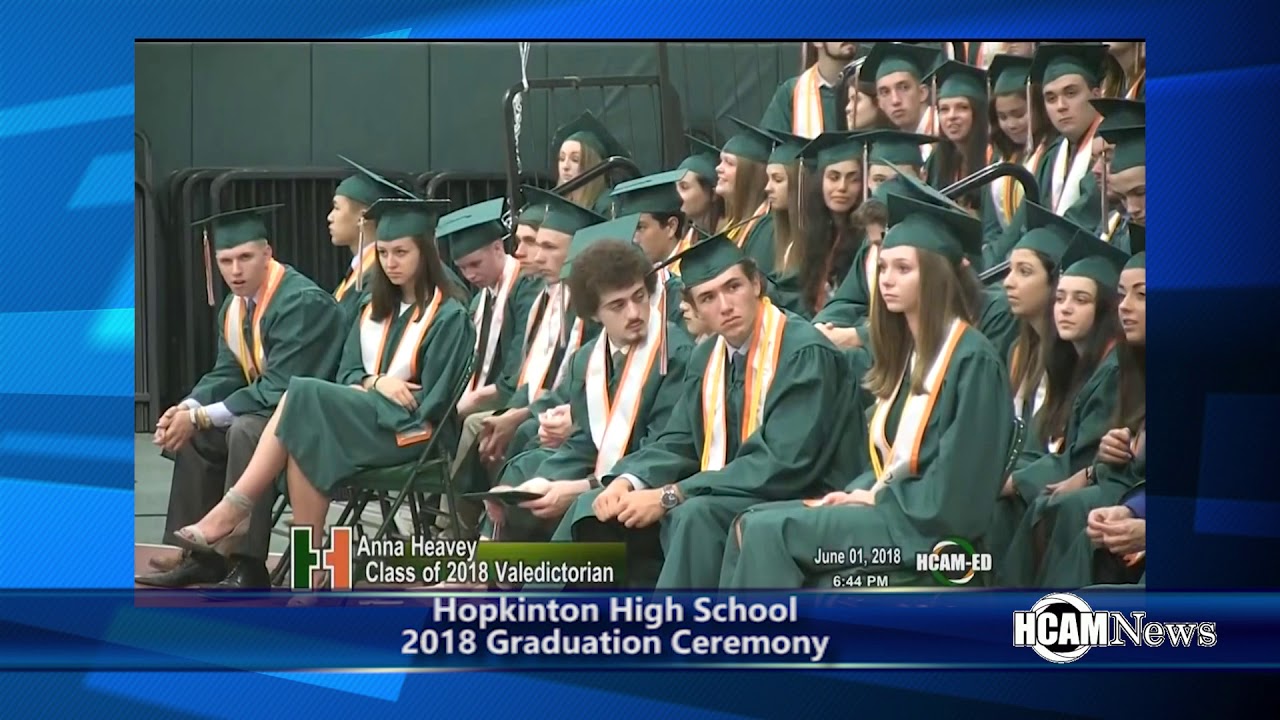 2018 Hopkinton High School Graduation Highlights - YouTube