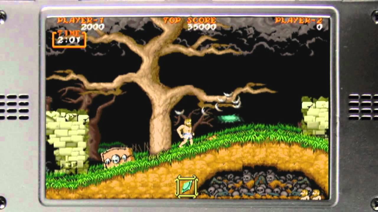 Emulation on OpenPandora: Arcade Games (FBA) - YouTube