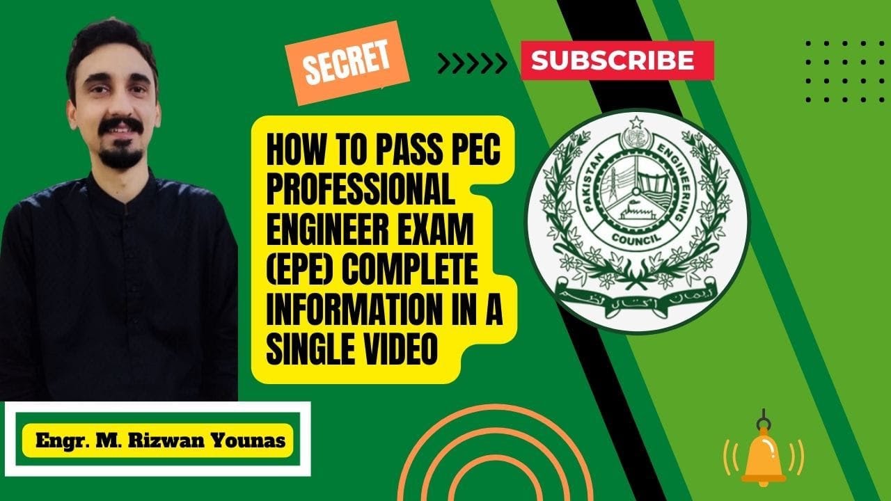 Complete information about PEC professional Engineer Exam how to pass ...