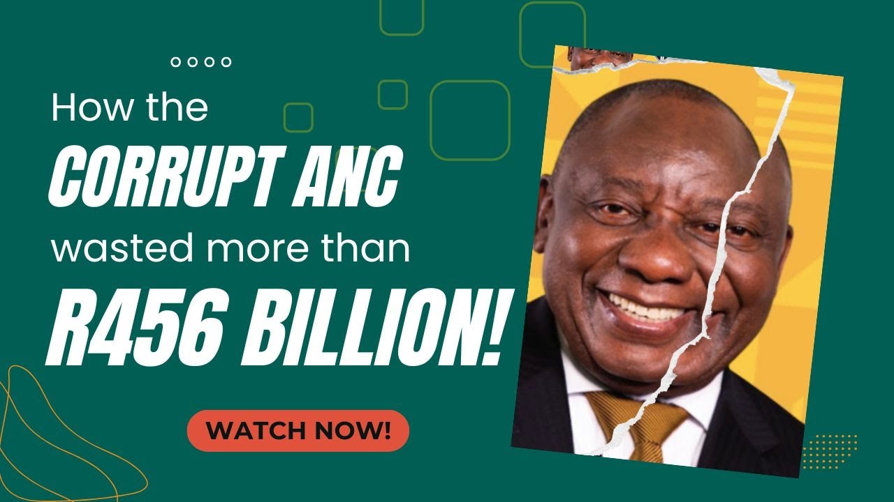 How the ANC Looted R456 Billion! But Want Us to Pay an Extra 2% VAT ...