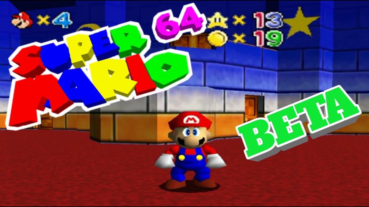 Super mario 64 beta leak - ssupf