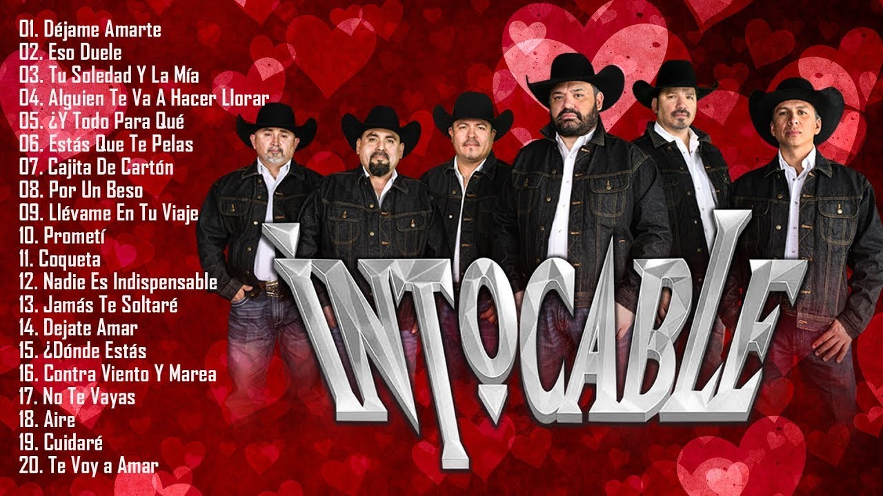 Intocable - Romanticas Norteñas - Mix 50 Éxitos de Oro - YouTube