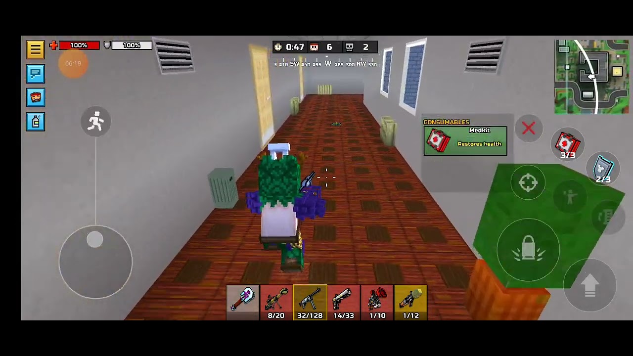 3000 Points in Brawl Battle Royale Mainland ! - Part 2 of 2 - Pixel Gun ...