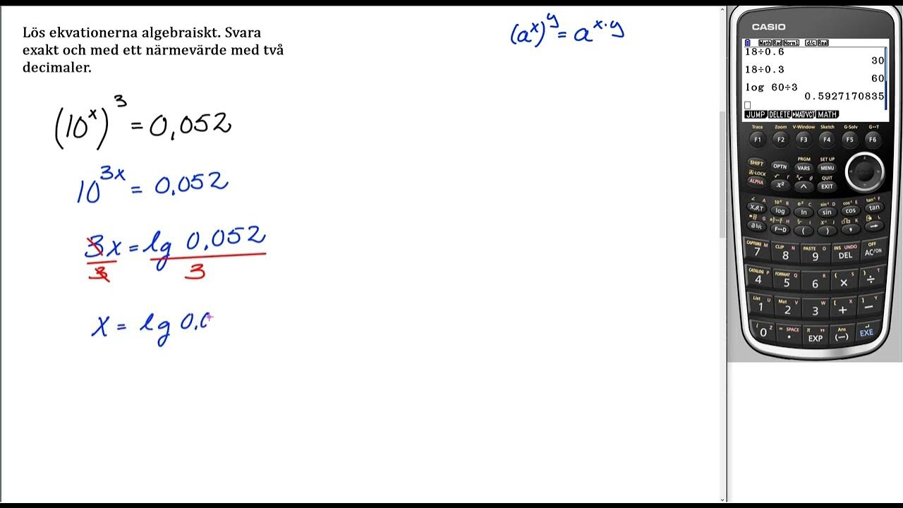 Matematik 5000+ 2b Uppgift 2410 d v2 för reviderad ämnesplan 2021 - YouTube