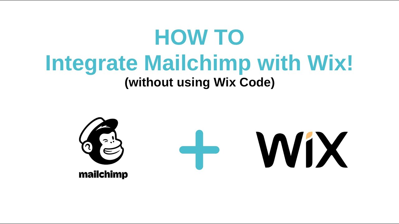 How To Easily Integrate Mailchimp With Wix YouTube How To Easily Integrate Mailchimp With Wix YouTube