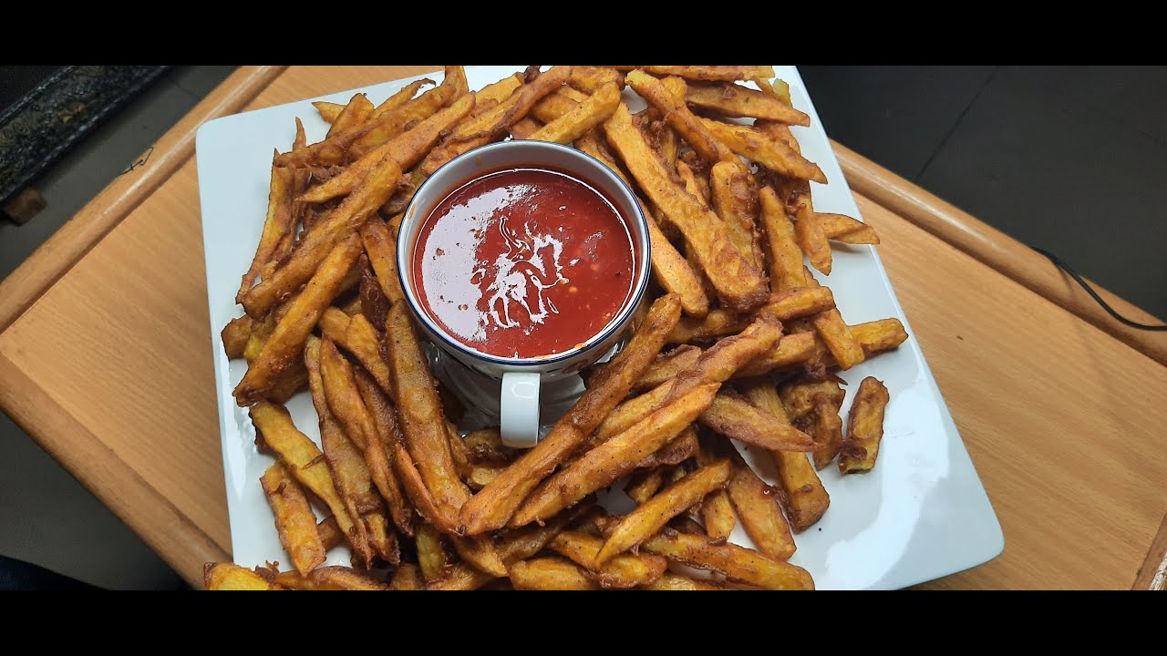 Incredible Crispy Fries | Snack | | Moona and Sakina | - YouTube