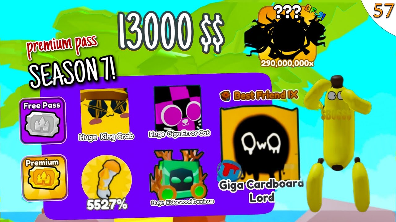 I Got a Giga Cardboard Lord in 13000$ Season 7 Premium & Arm arm ...