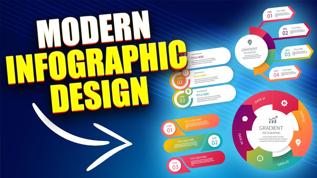 Professional Modern InfoGraphic In Illustrator | Modern InfoGraphic ...