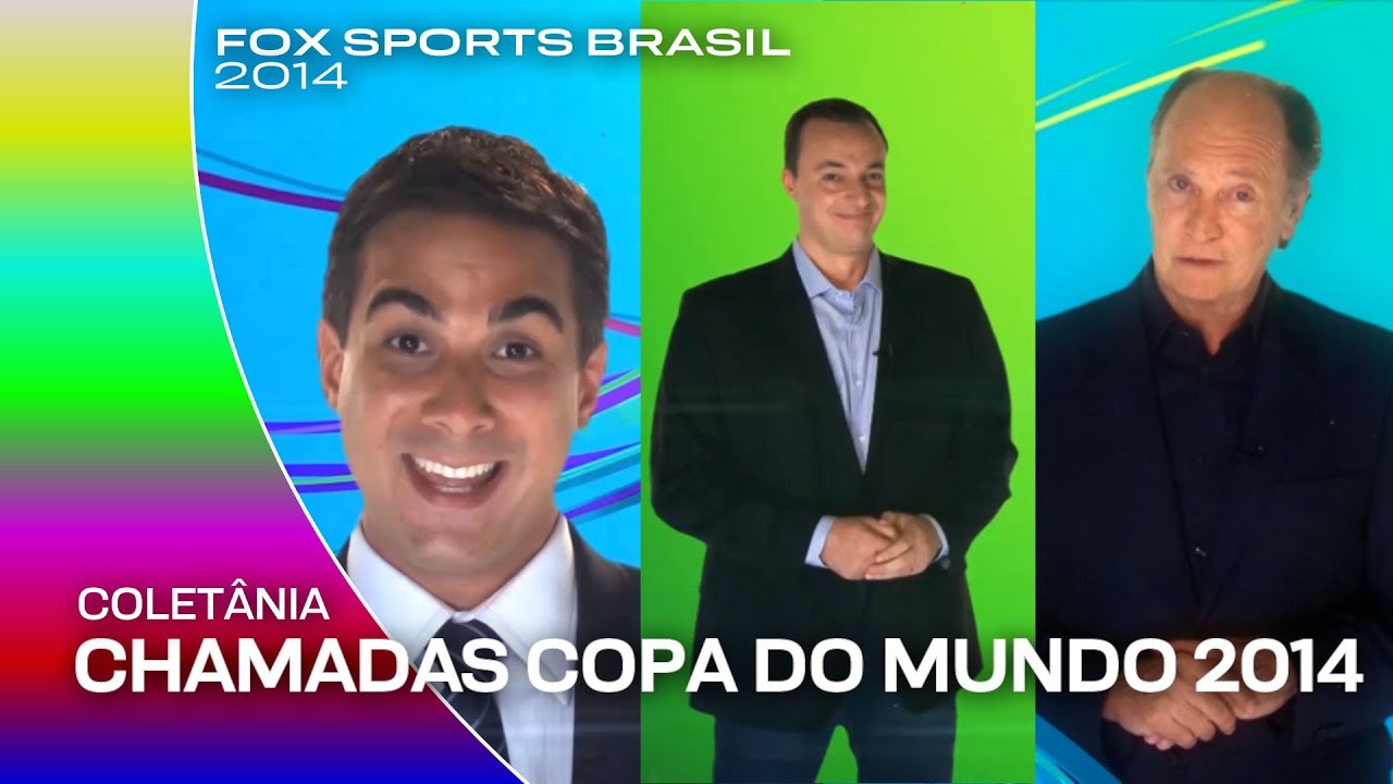 Chamadas da Copa do Mundo com a equipe do Fox Sports | Fox Sports ...