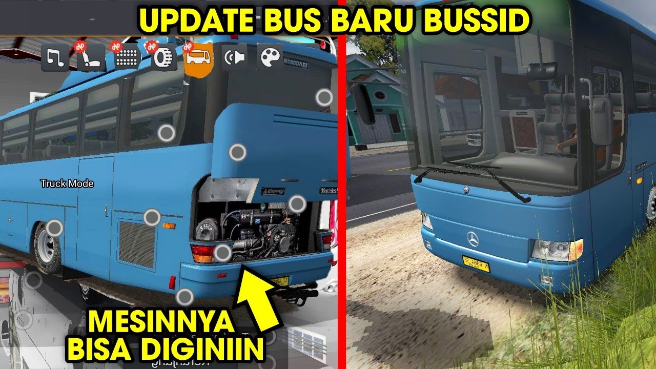 Fitur Lengkap Banget !! Akhirnya Update Bus Baru Mercy Yang ditunggu Di ...