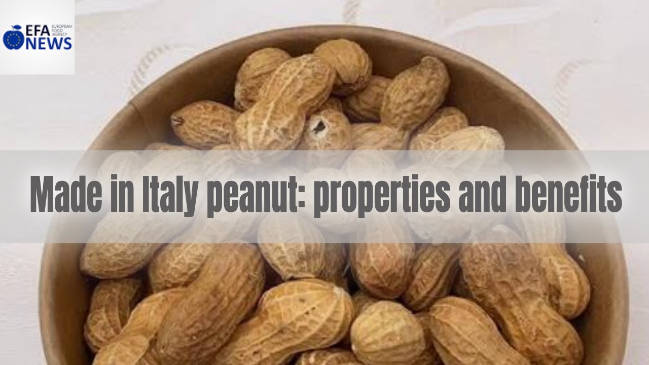 Made in Italy peanut: properties and benefits - YouTube