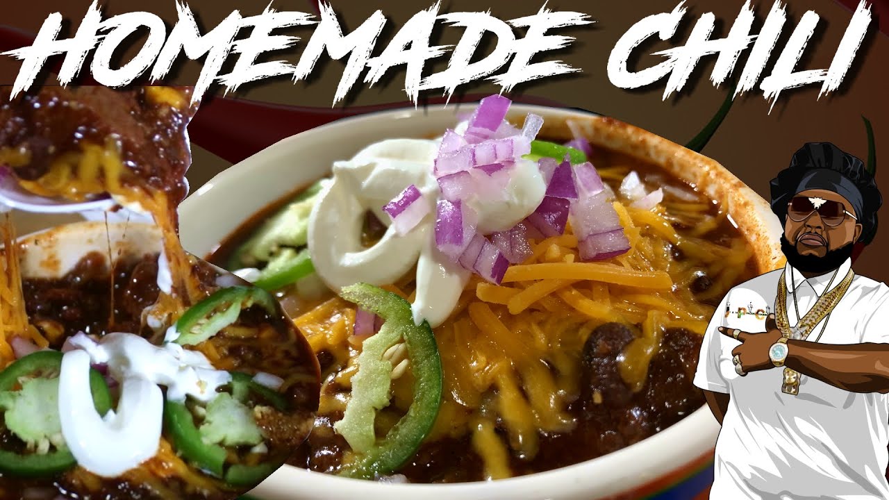 CHEF'RAY HOMEMADE HEARTY SOUTHWEST CHILI RECIPE - YouTube