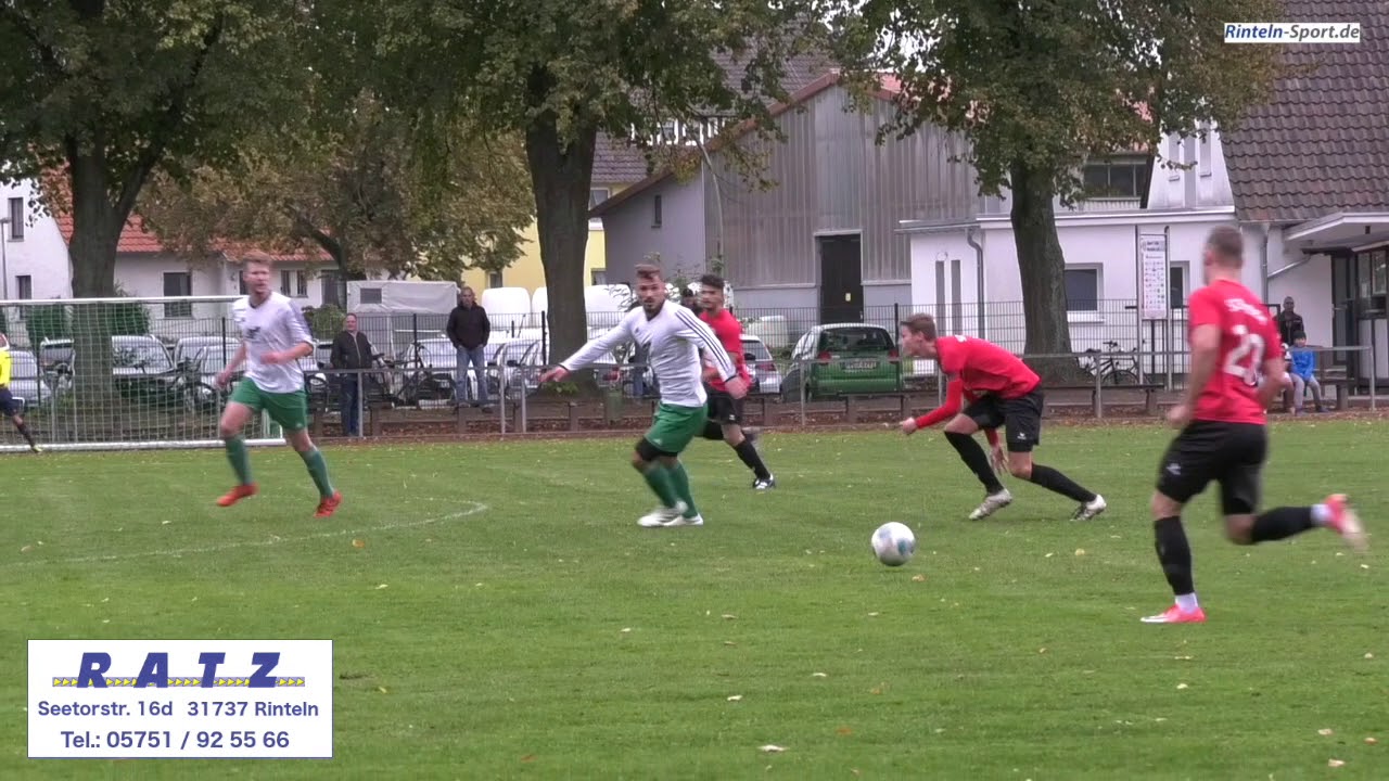 Fußball Bezirksliga: SC Rinteln - TuS Garbsen 3:2 - YouTube