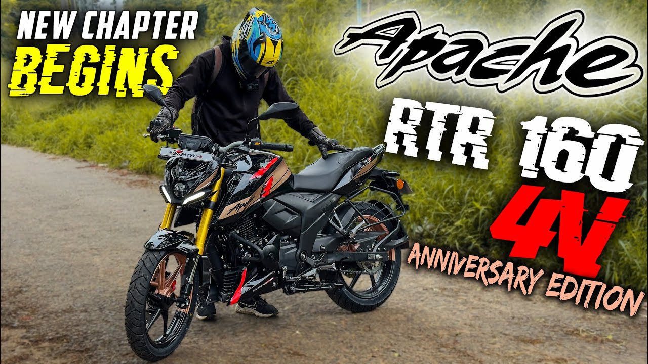 TVS APACHE RTR 160 4V 20th ANNIVERSARY EDITION | DETAILED REVIEW - YouTube