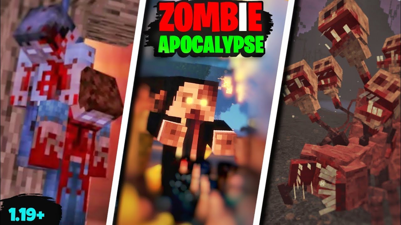 Zombie Apocalypse Mod For Minecraft Pe | Zombie Apocalypse Mod 1.19 ...