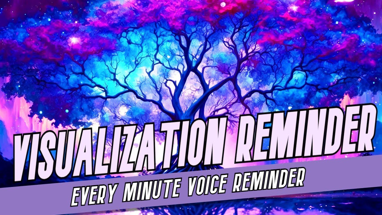 Visualization Reminder + Theta 6Hz Binaural Waves | 1 Minute Reminders ...