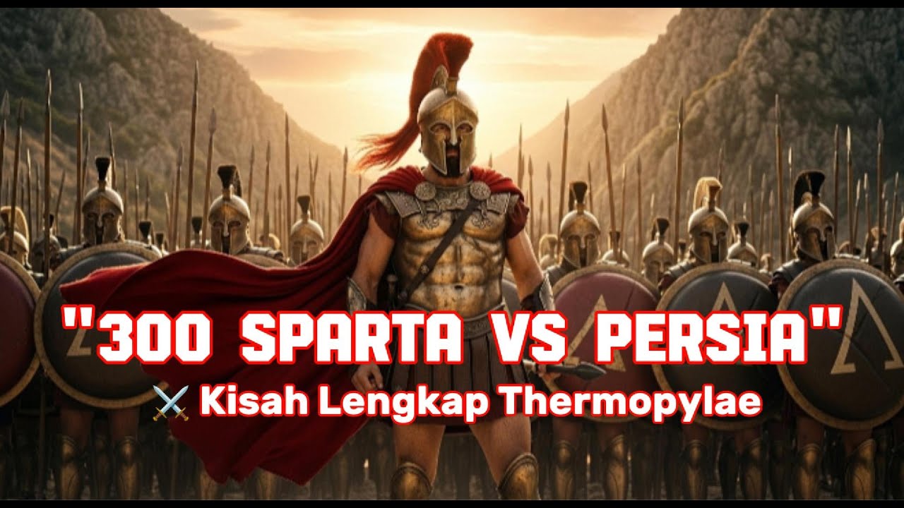 “300 Sparta vs Persia ⚔️ Kisah Lengkap Thermopylae #youtube # ...