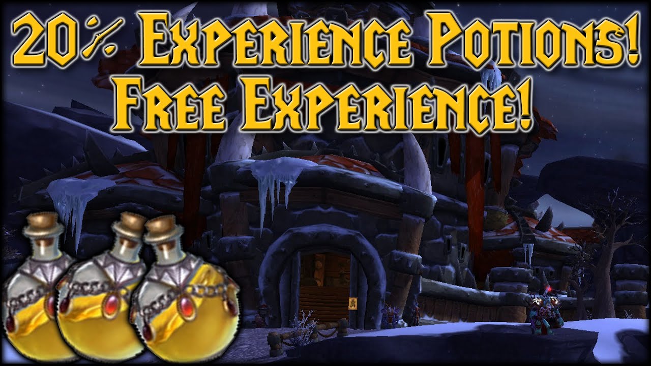 20% Extra Experience Potions! - YouTube