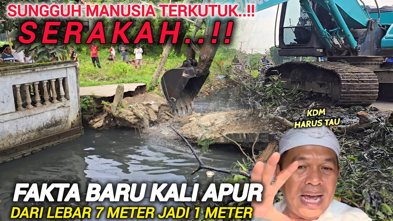 GILA FAKTA BARU LAGI KALI APUR KDM HARUS TAU TERNYATA LEBARNYA 7 METER ...