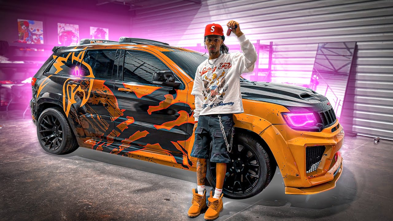 I Wrapped My WIDEBODY Trackhawk - YouTube