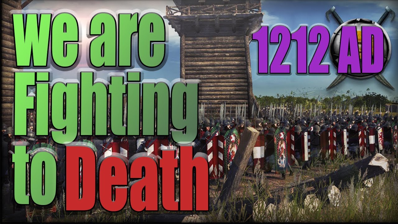 Defend our settlement and our king! attila totoal war 1212 AD mod - YouTube