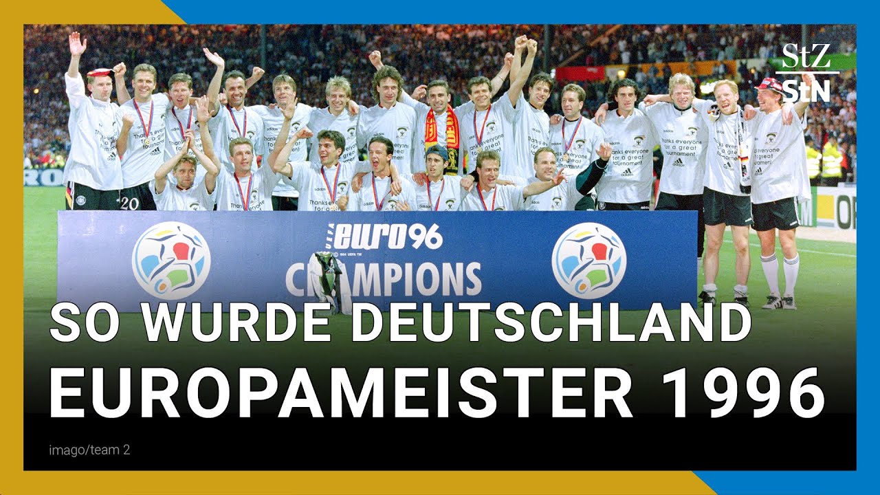 EM 1996: Dritter Titel für Deutschland nach Golden Goal im Finale - YouTube