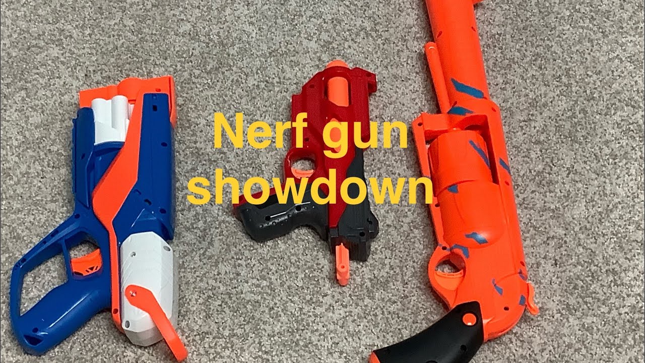 Nerf gun showdown part one - YouTube
