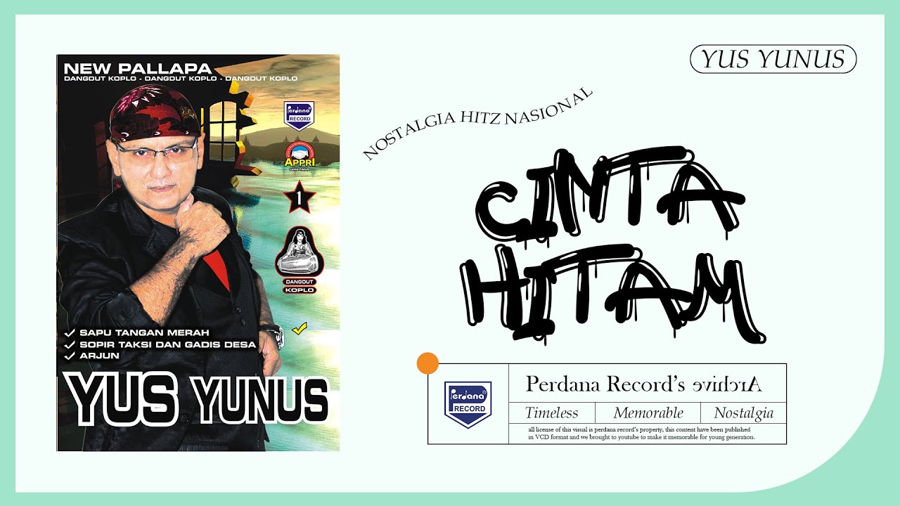 Cinta Hitam - Yus Yunus ft New Pallapa ( Official Musik Video ) - YouTube
