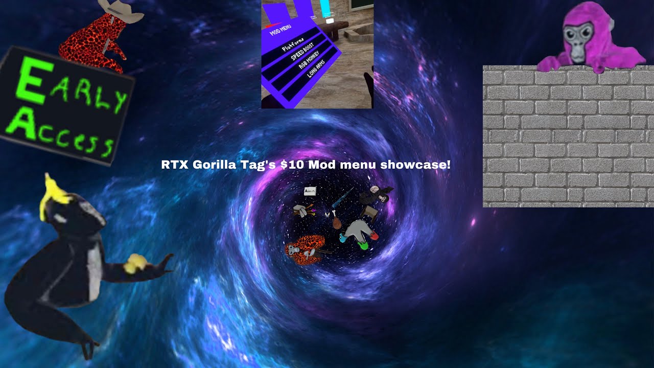 RTX gorilla tag’s $10 mod menu showcase! - YouTube