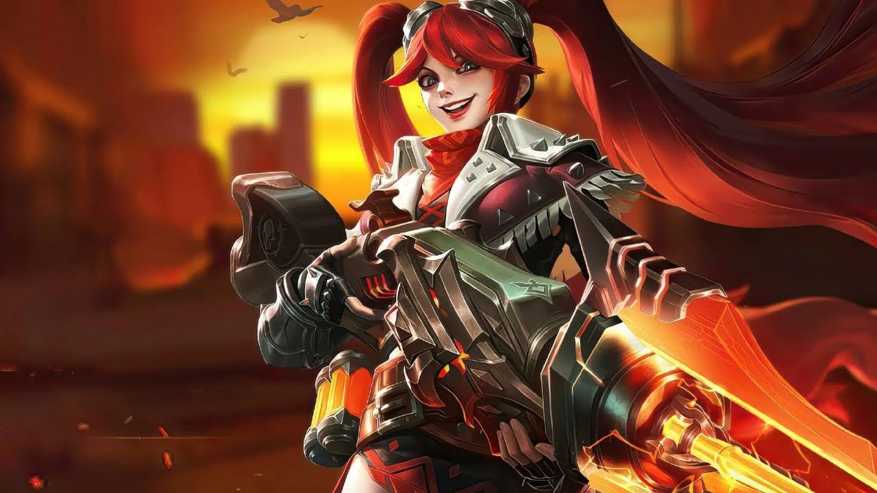 Layla mobile legends. Layla gameplay. ML BB. Layla. - YouTube