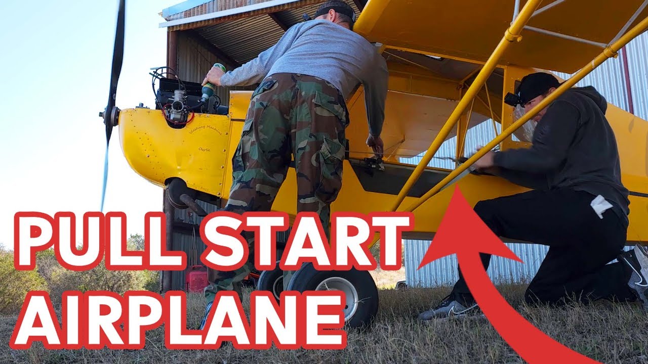 Will It Start After Years? Snow-Mobile Engine Airplane - YouTube