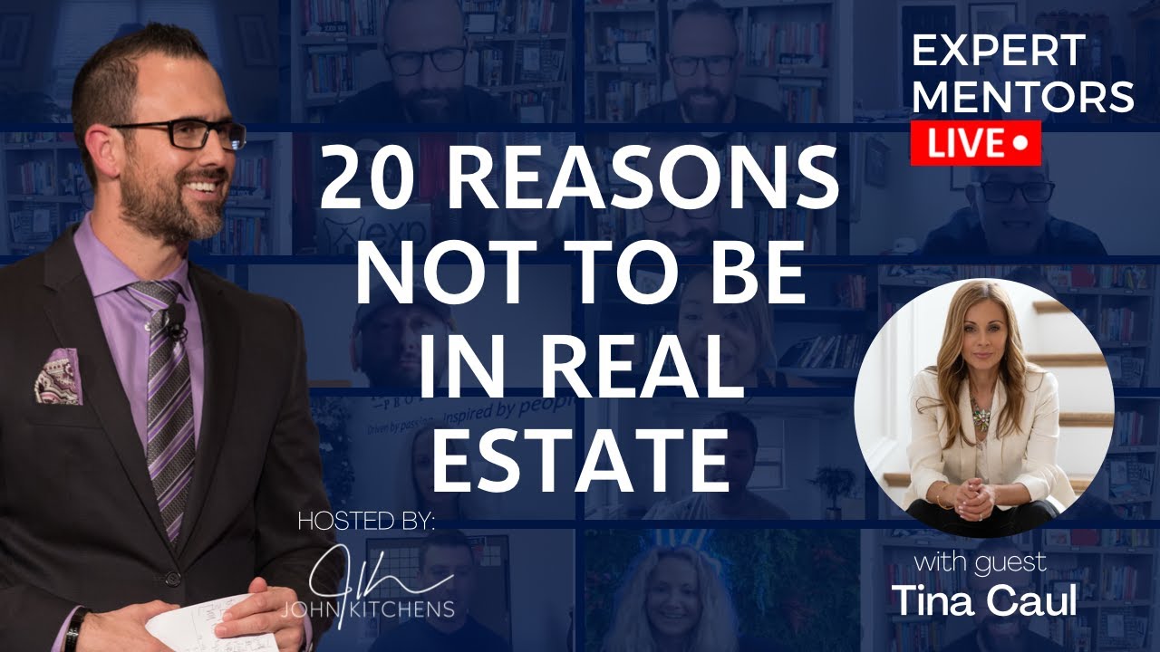 EML 140 - 20 Reasons Not to Be In Real Estate with Tina Caul - YouTube